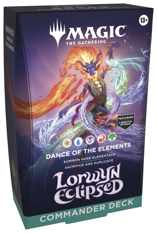 Lorwyn Eclipsed Commander Deck: Dance of the Elements - Waroffice Game ...
