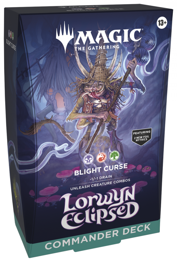 Lorwyn Eclipsed Commander Deck: Blight Curse - Waroffice Game Supplies